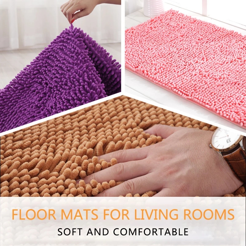 🍁READY STOCK🍁 High Quality Microfibre Polyster Anti Slip Floor Mat ...