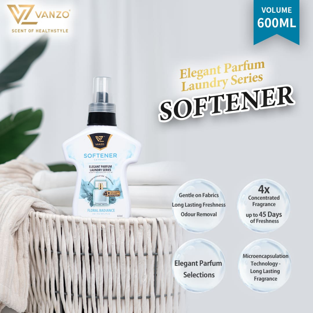 [🇲🇾READY STOCK] VANZO Elegant Parfum Laundry Series Fabric Softeners ...