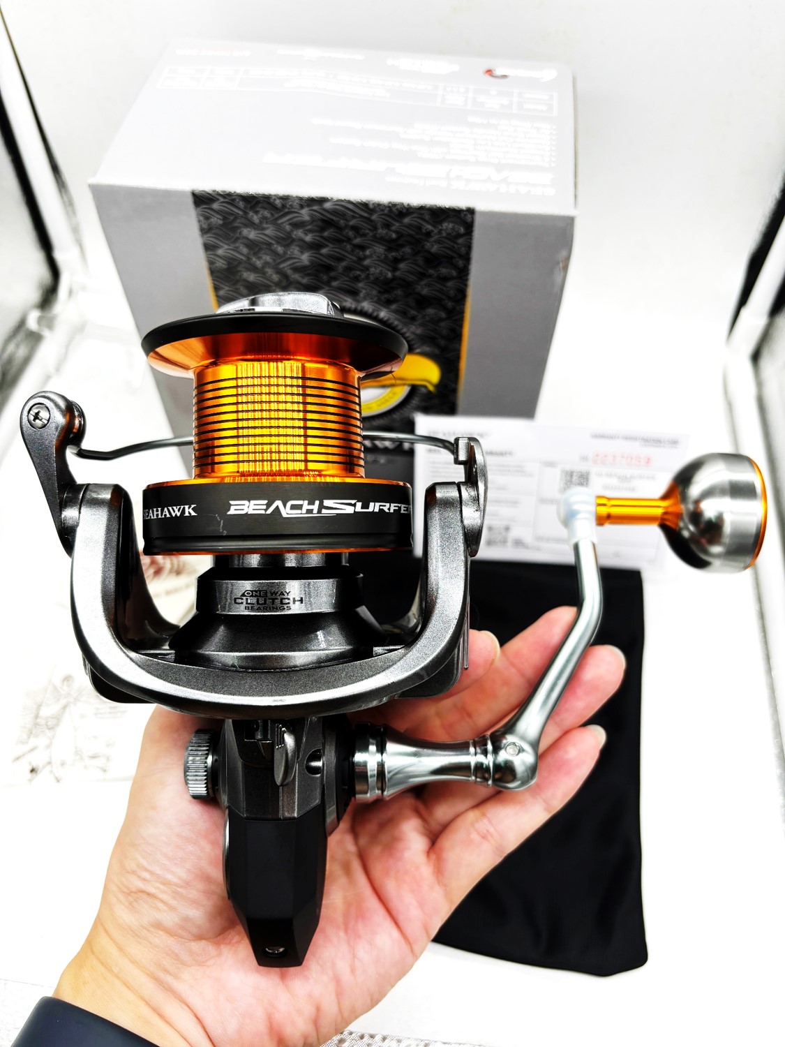 SEAHAWK BEACH SURFER BS 6000 REEL MESIN PANCING SPINNING SURF REEL ...