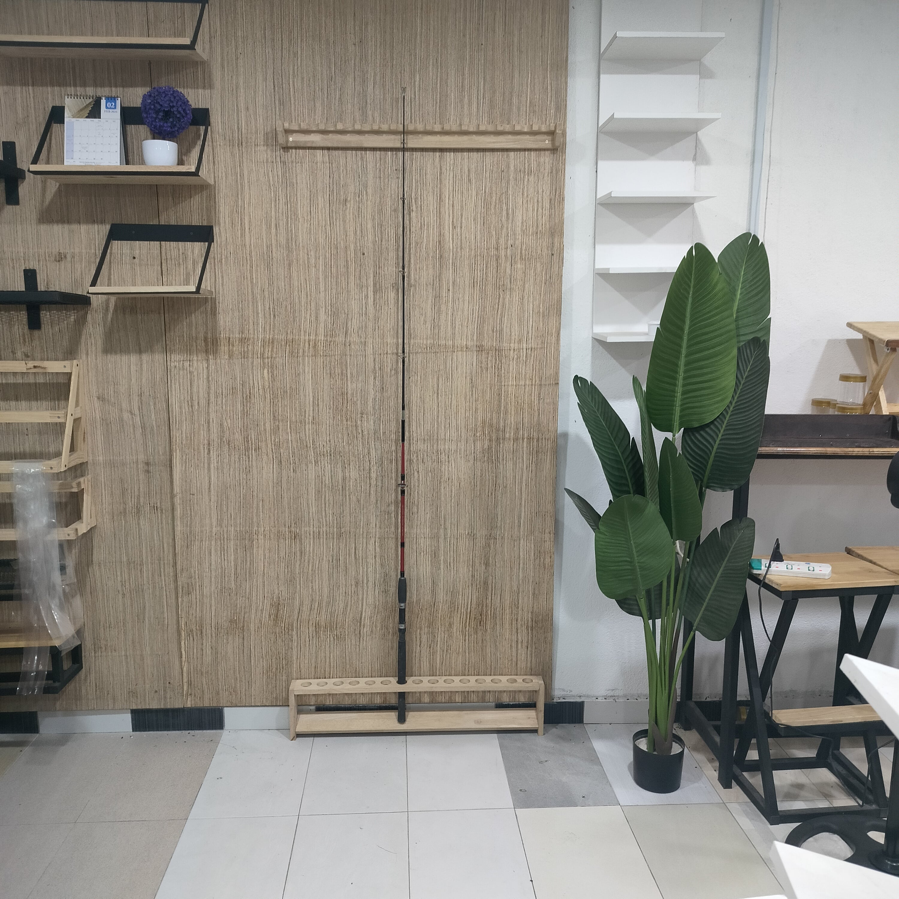 Rod rack/tempat letak pancing/rak joran | Shopee Malaysia