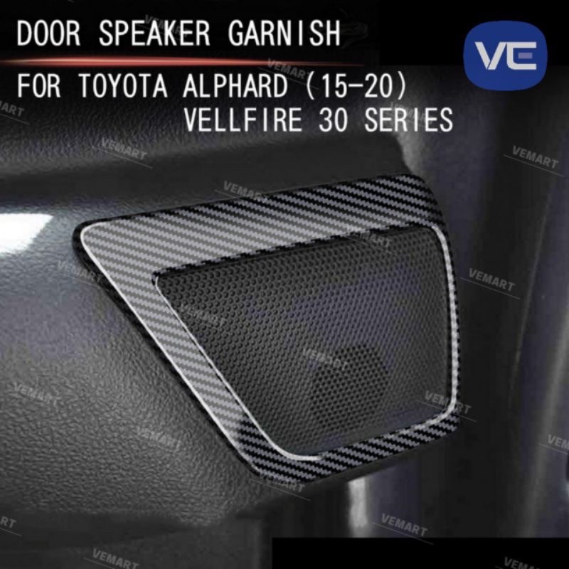 Vemart toyota alphard vellfire anh30 2015-2024 car carbon fiber ...