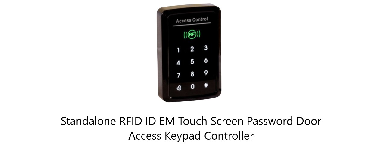 Standalone RFID ID EM Lock Touch Screen Password Door Access Control ...