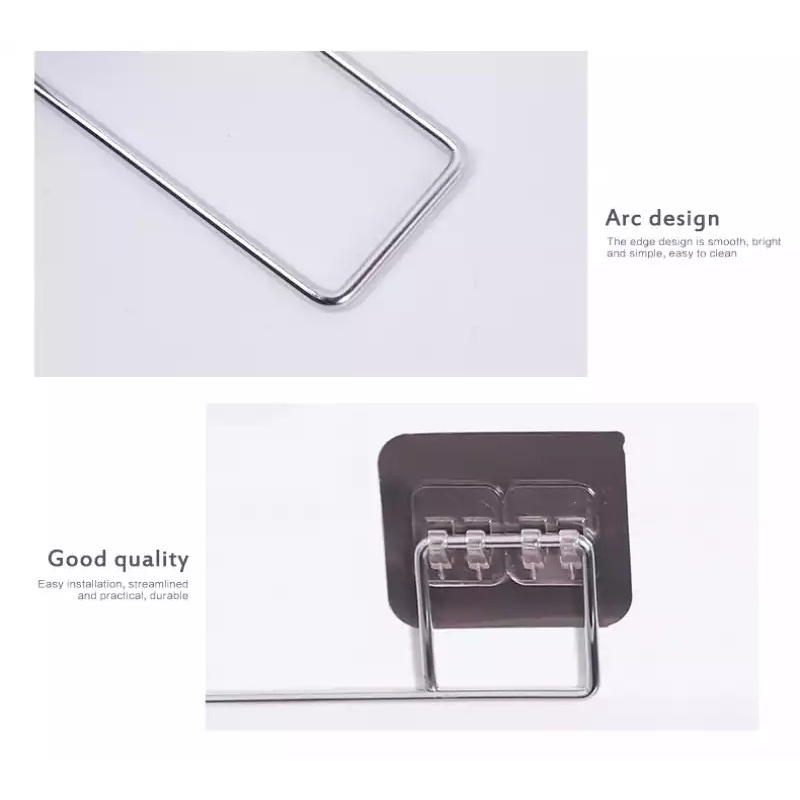 Tisu Gantung Penyangkut Tisu Lazy Tower Hook Wall Mounted Tissue Holder ...