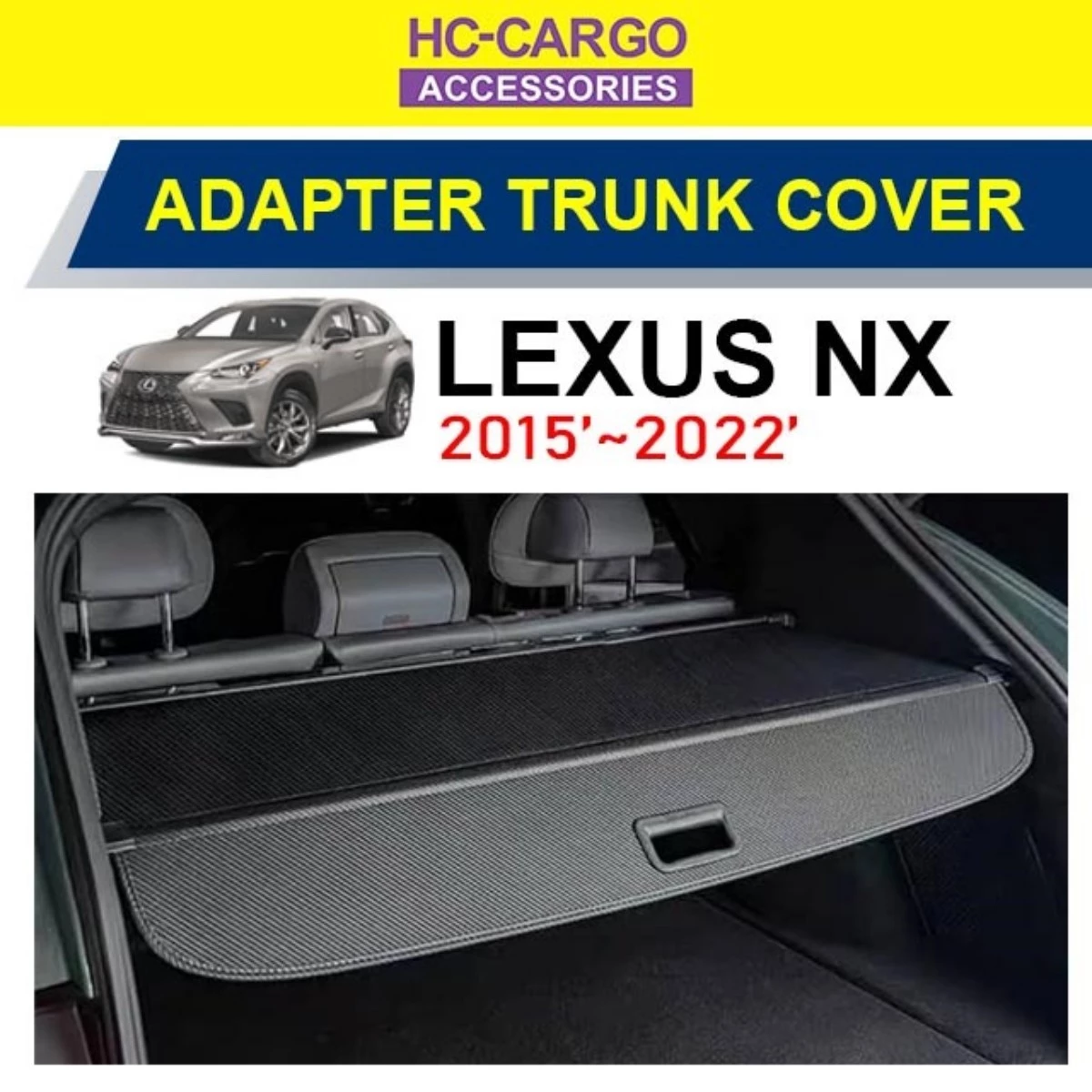 Lexus NX200t NX300 NX300h 2016 - 2022 Retractable Trunk Cover Rear ...