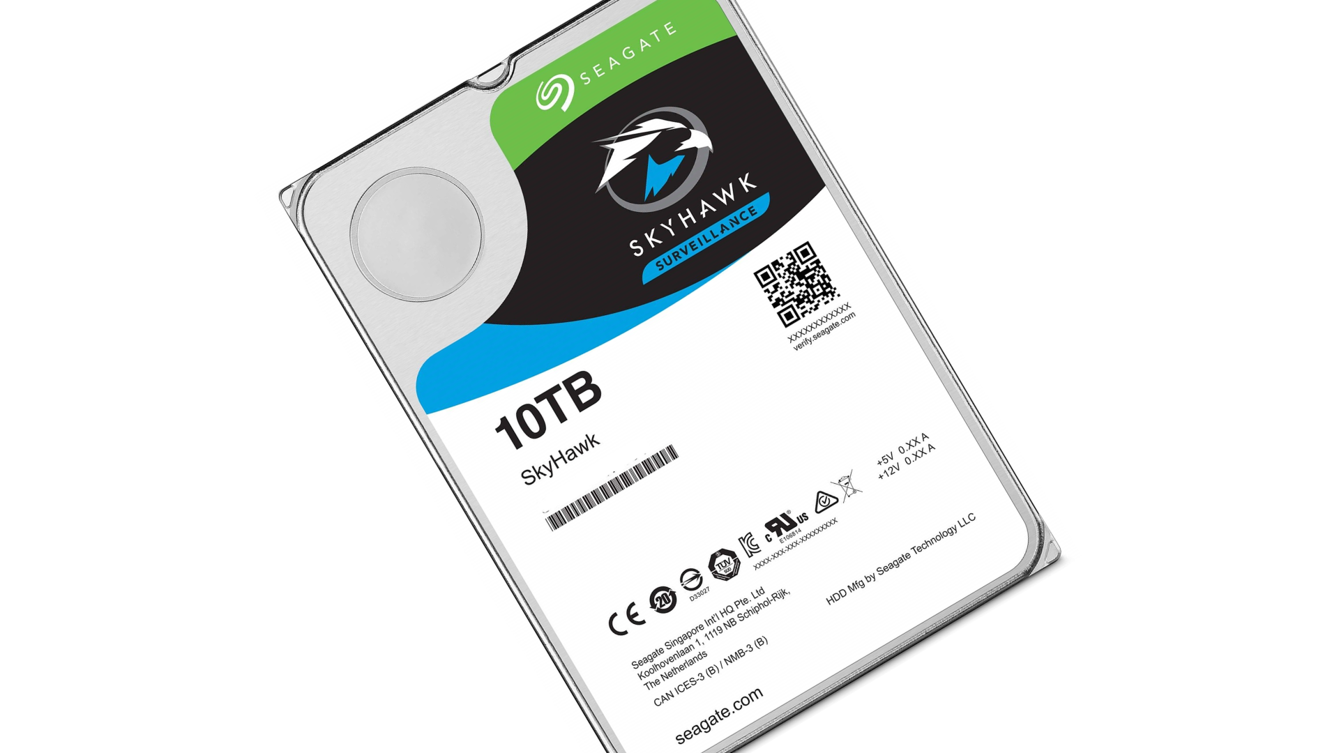 Seagate Skyhawk 10TB 10 TB Surveillance Security Hard Disk HDD Drive ...