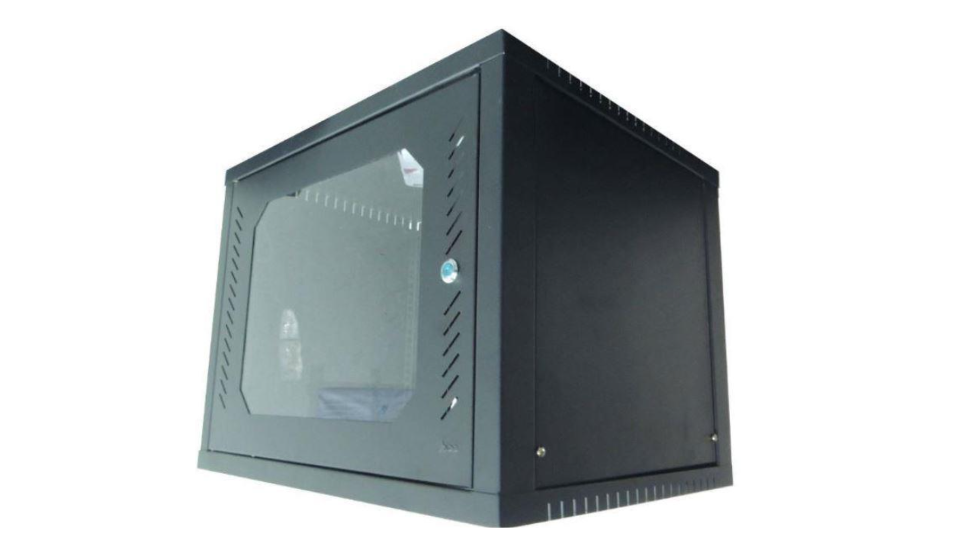 Wall Mount 9U Server Rack with 3 Gang Extension Key and Screw Set 460mm ...