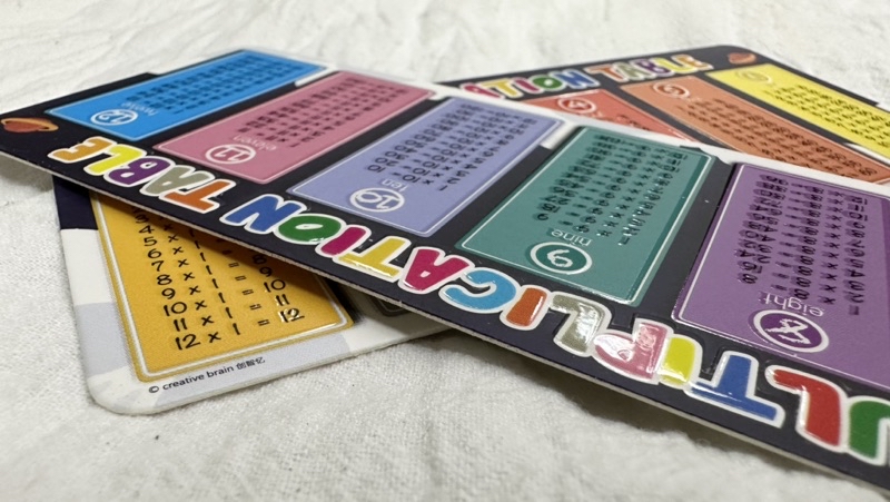 Sifir Bookmark 乘法表小卡Multiplication card｜ Penanda Buku Jadual kad Sifir ...