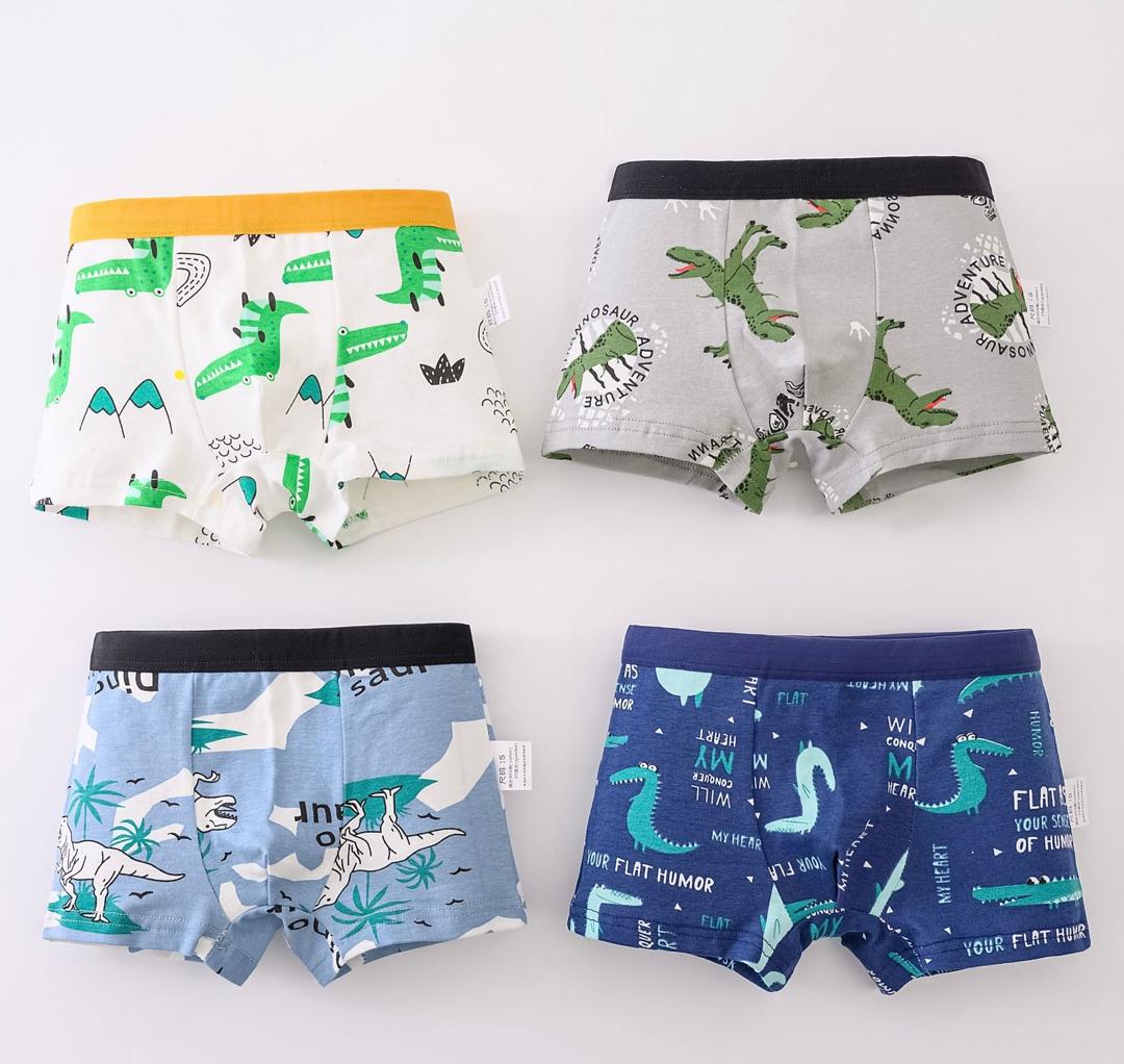 BBKid 🦄️ 4pcs/set 1-12T Boy Underwear Cotton Soft Underpants IT001 ...