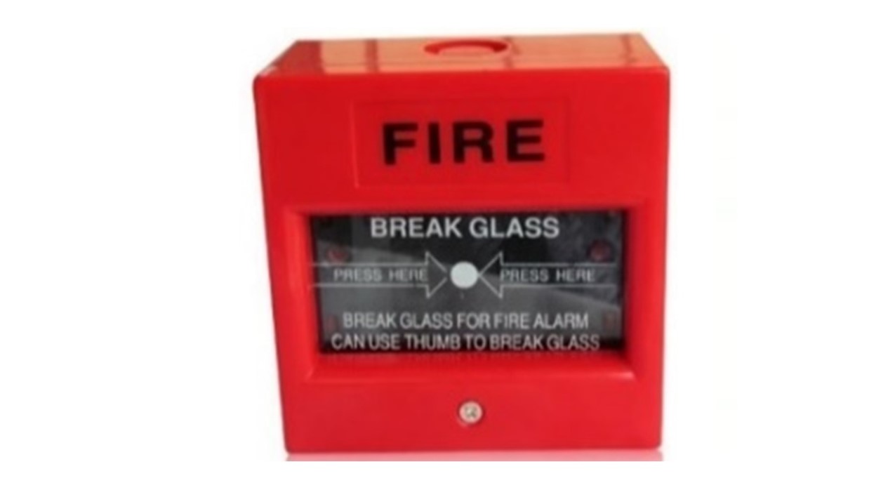 Emergency Break Glass Fire Red to Release EM Electromagnetic Magnet ...