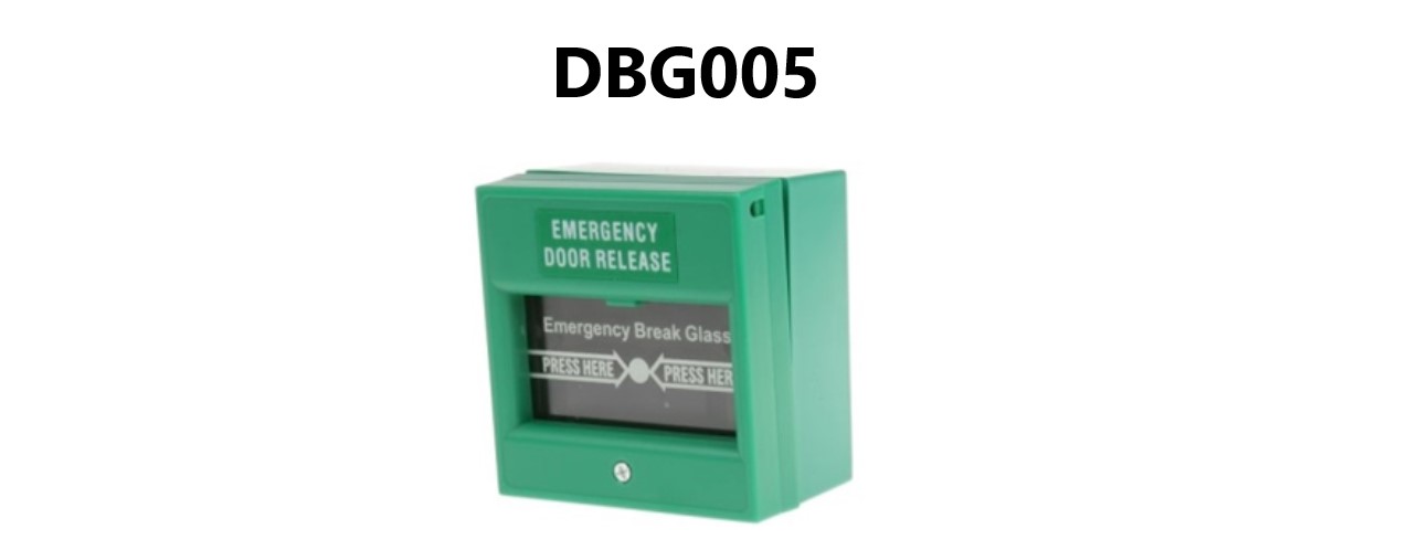 Emergency Break Glass Green Color to Release Door Access Control ...