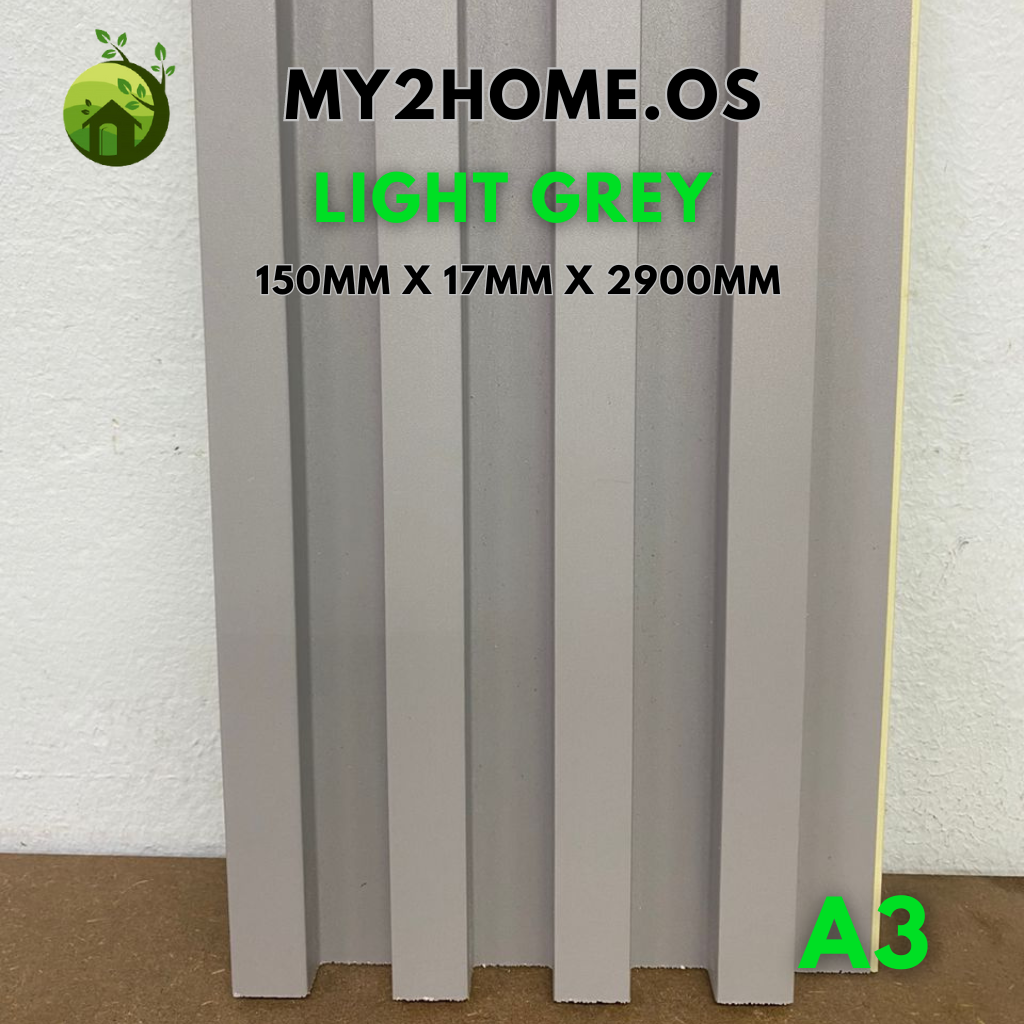 2.9 meter Fluted wall panel wall panel Fluted Panel PVC fluted wall ...