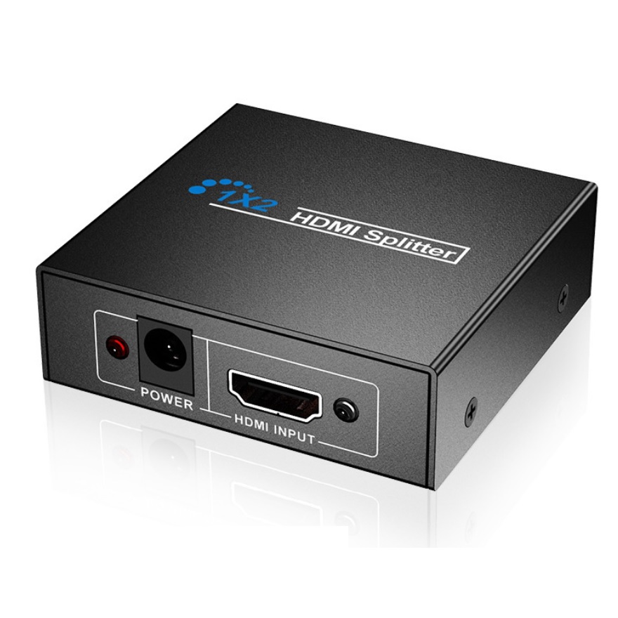 HDTV Splitter 1 In 2 Out 1080P Full HD Bypass HDCP Displays Switch TV ...