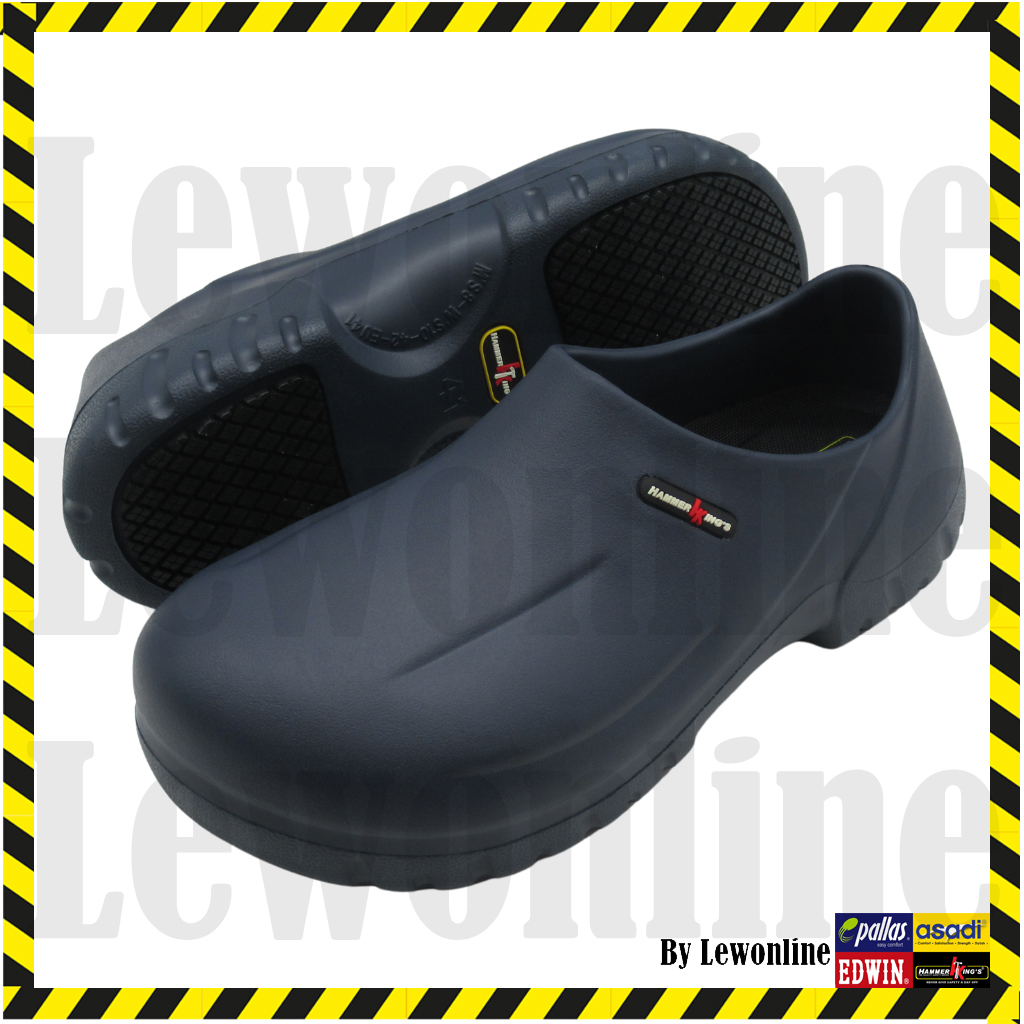 Hammer King Safety Clog shoes HK3003 (Steel Toe Cap) Kitchen Lab Non ...