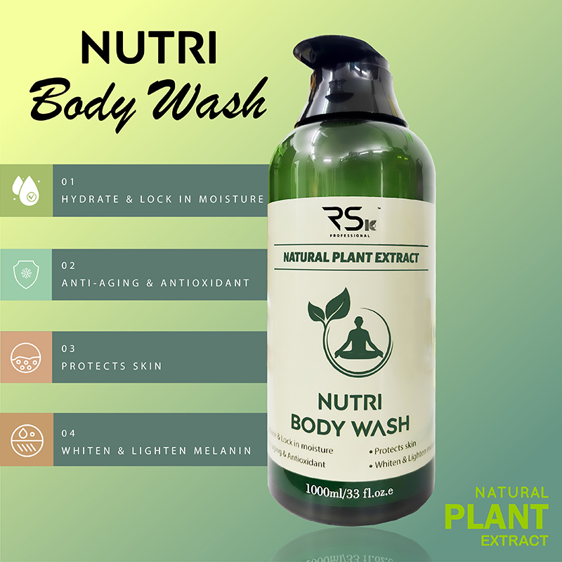 RS Natural Plant Extract Nutri Body Wash (1000ml) | Shopee Malaysia