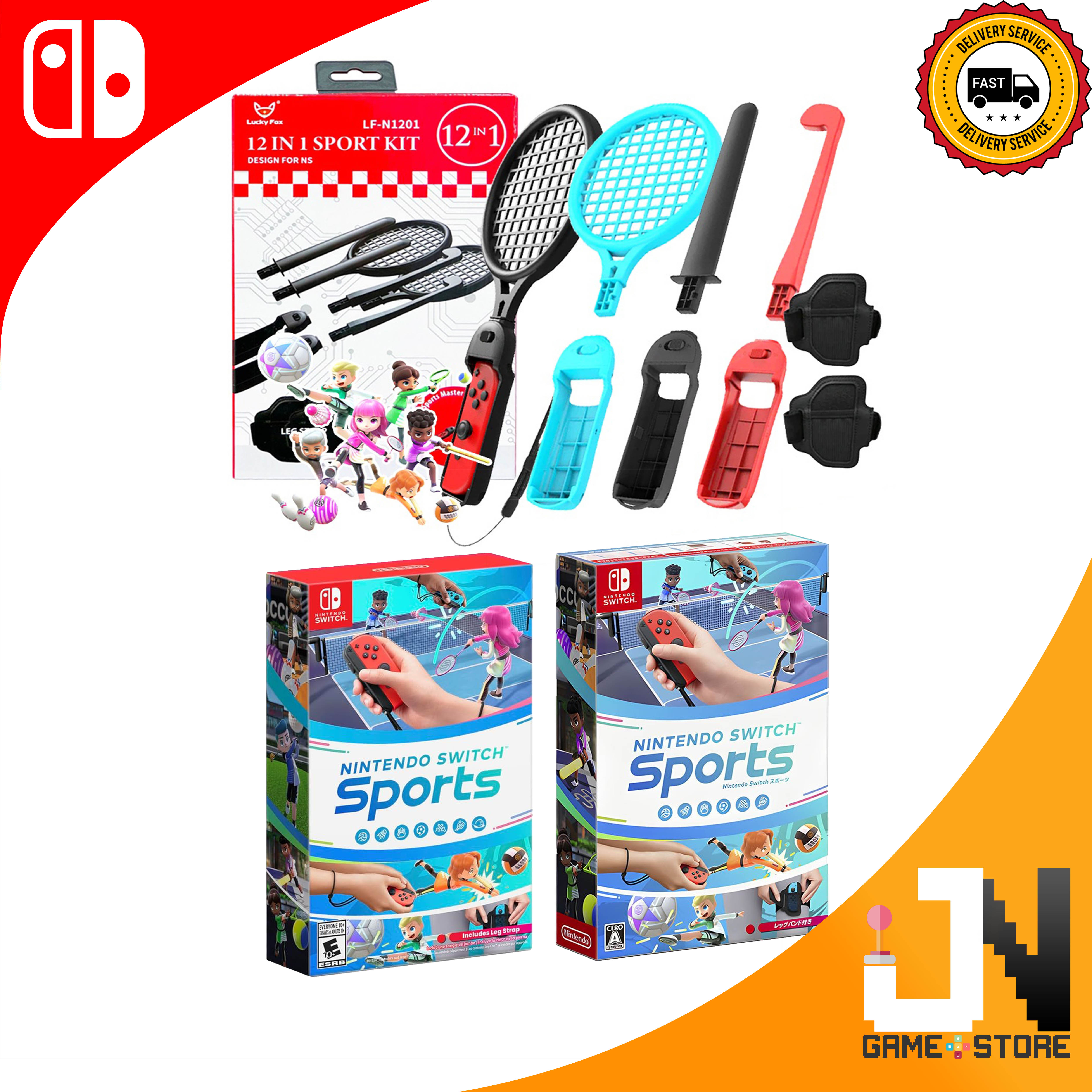Nintendo Switch Sports Bundle 12 In 1 Sports Kit LF-N1201A / LF-N1201 ...