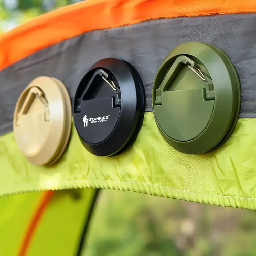 UtanKing™ Tent Magnetic Hook Camping Light Holder Strong Magnet Hanging ...