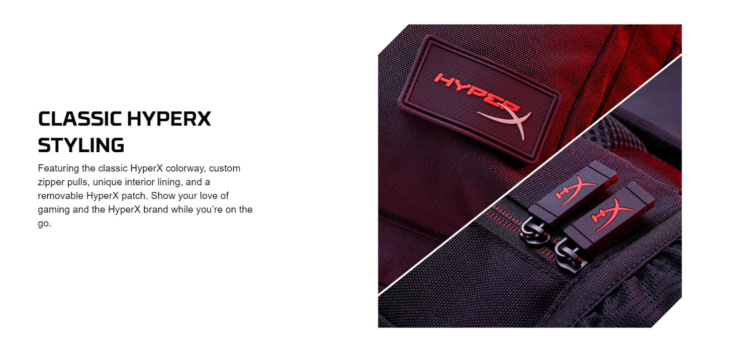 HyperX Delta Gaming Backpack - Black (16") 8C524AA | Shopee Malaysia