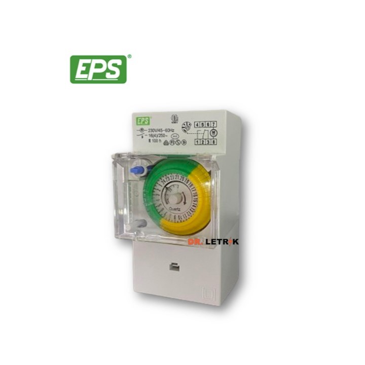 TIMER EPS ET24HR ANALOG TIME SWITCH 16A 250VAC | Shopee Malaysia