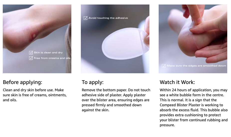 GENUINE Compeed Blister | Underfoot | Cold Sore | Callus | Extreme | On ...
