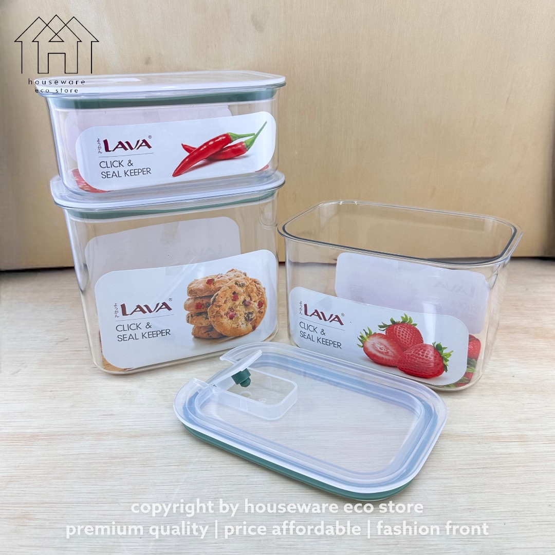 Lava Air Tight Multipurpose Container Storage | Click & Seal Keeper ...