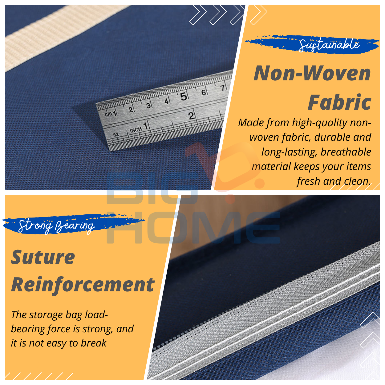 Beg Besar Bag Storage Beg TOTO Guni IKEA Bag Biru Big Bag Storage Tahan ...