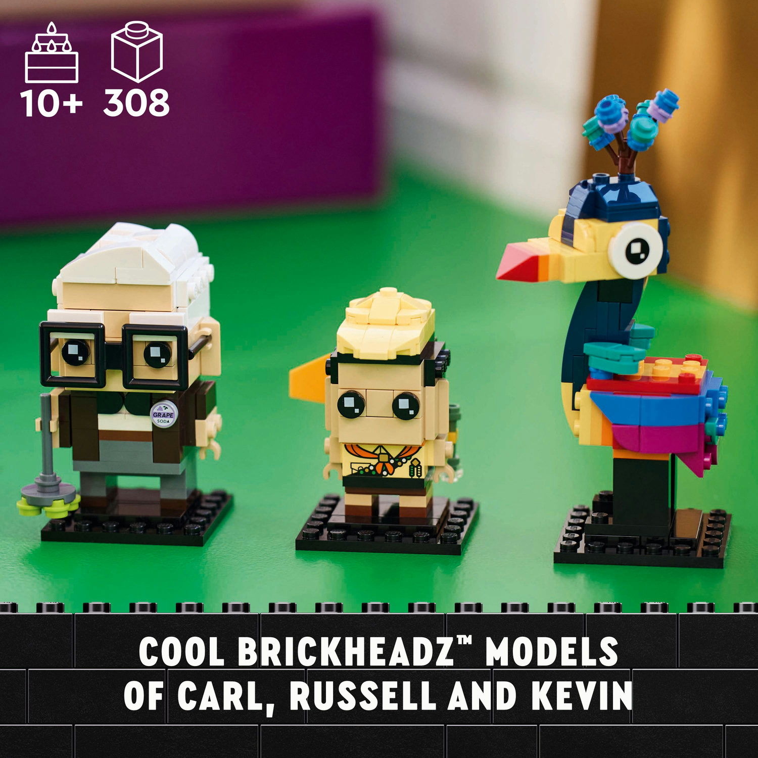 [BricksInBoots] LEGO BrickHeadz | Disney and Pixar Carl, Russell ...
