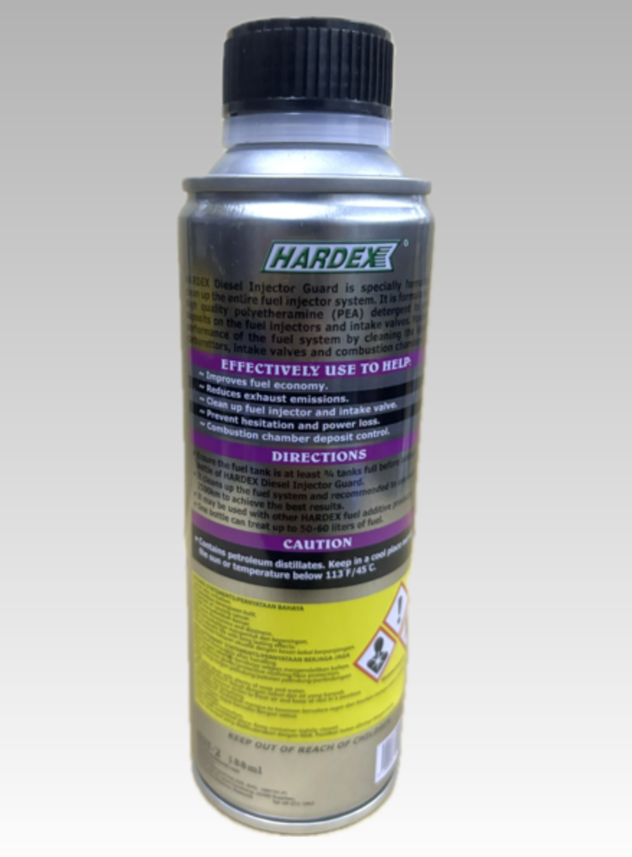 188ML HARDEX DIESEL INJECTOR GUARD HDT-2 FUEL INJECTOR CLEANER | Shopee ...