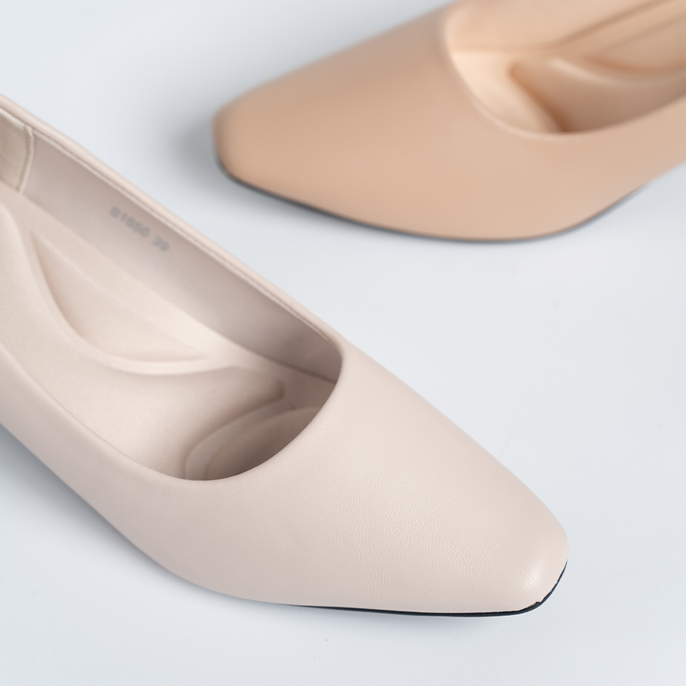 HAPPY2U Bibi Square Pump Heels | Shopee Malaysia