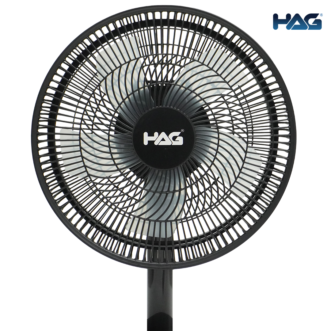 HAG® Solar Table Fan STF-001 [BK] 12" Mini Fan (1 YEAR WARRANTY ...