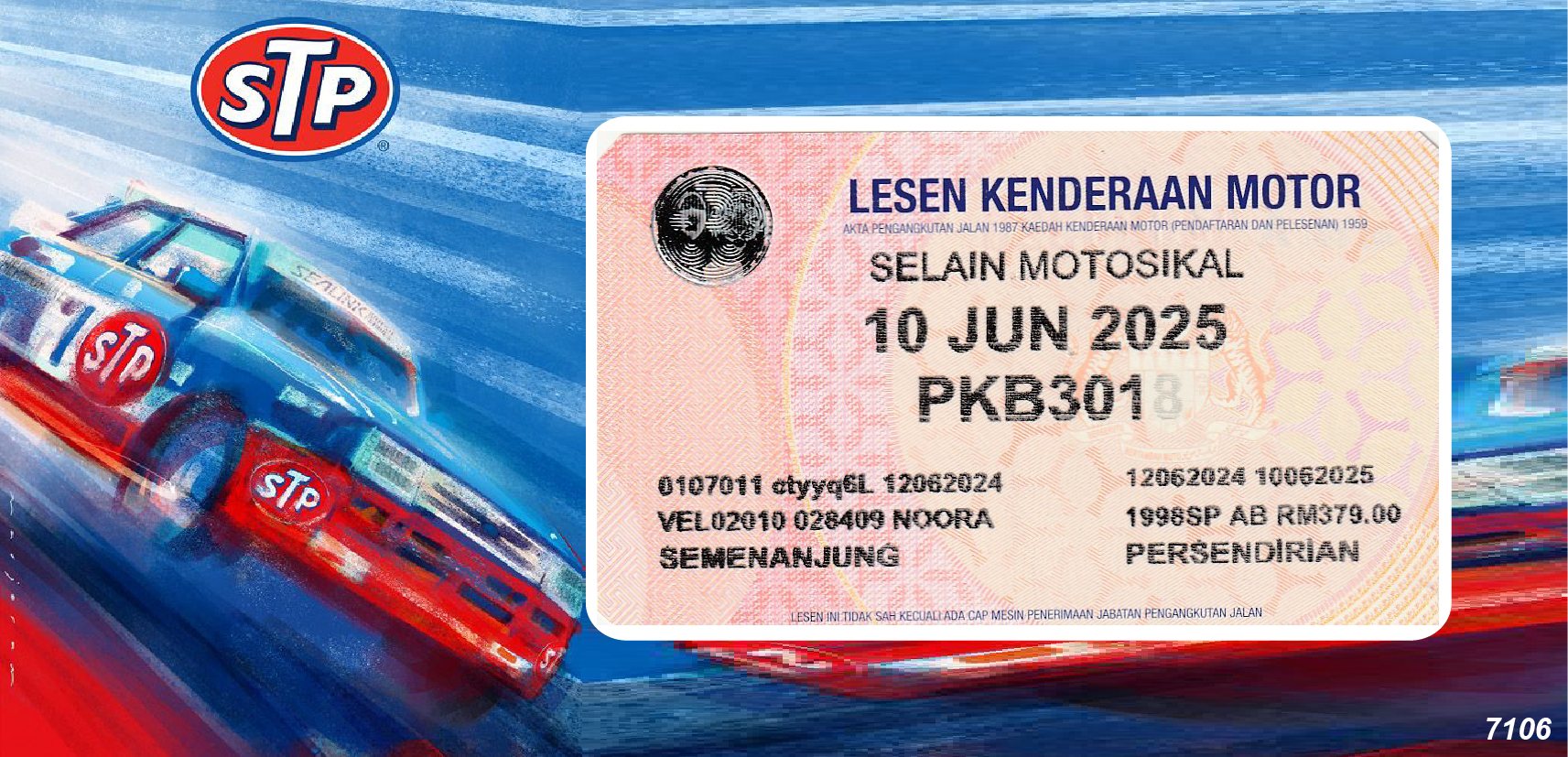 Sticker Pelekat Roadtax Kereta Sticker Baru 2024 Cukai Jalan 2024 Road ...