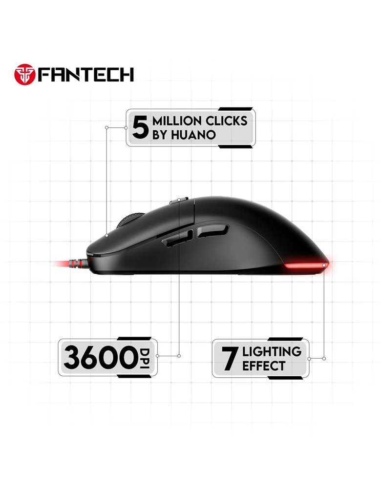 Fantech Rhasta II G13 Kanata VX9 Wired Gaming Mouse USB 7-LIghtning ...