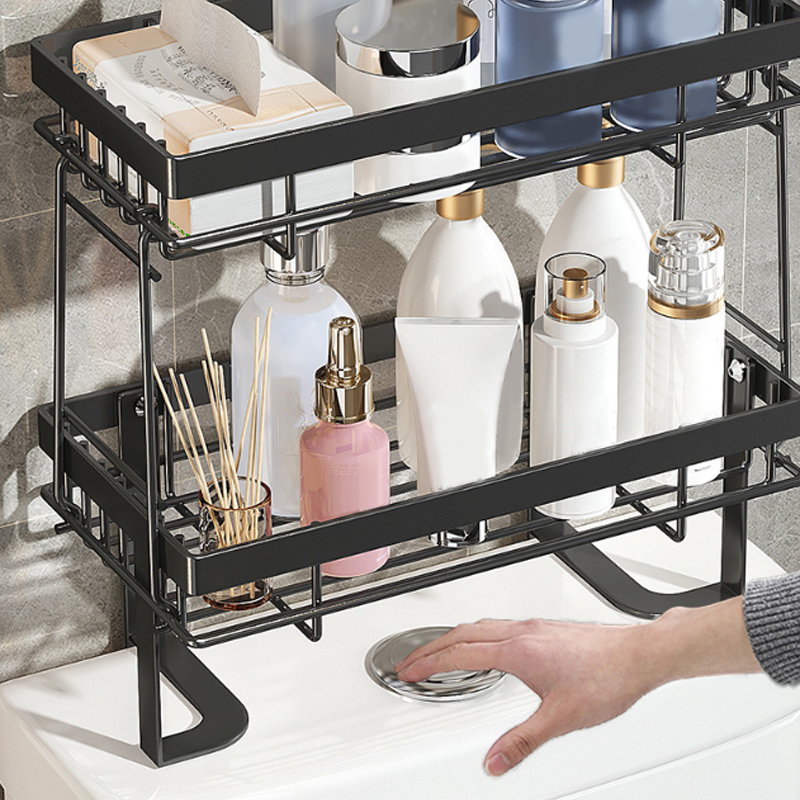 𝗔𝗡𝗧𝗜 𝗠𝗜𝗟𝗗𝗘𝗪 》Multi Tier Bathroom Storage Drainer Rack Toilet Paper ...