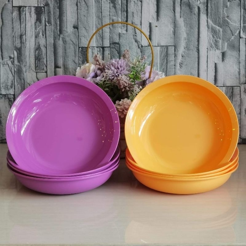 Tupperware Plate O Bowl/ Crescendo Plate 700ml/ Pinggan/ Plate ...