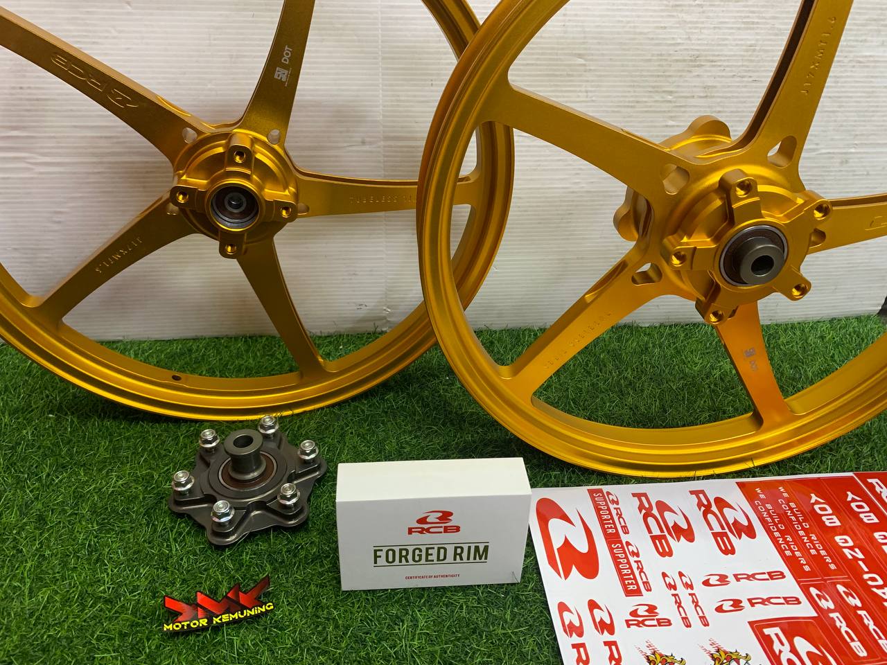 RCB FG525 ORIGINAL FORGED RIM Y15 Y15ZR Y16 Y16ZR LC5S / Y125ZR 135LC ...