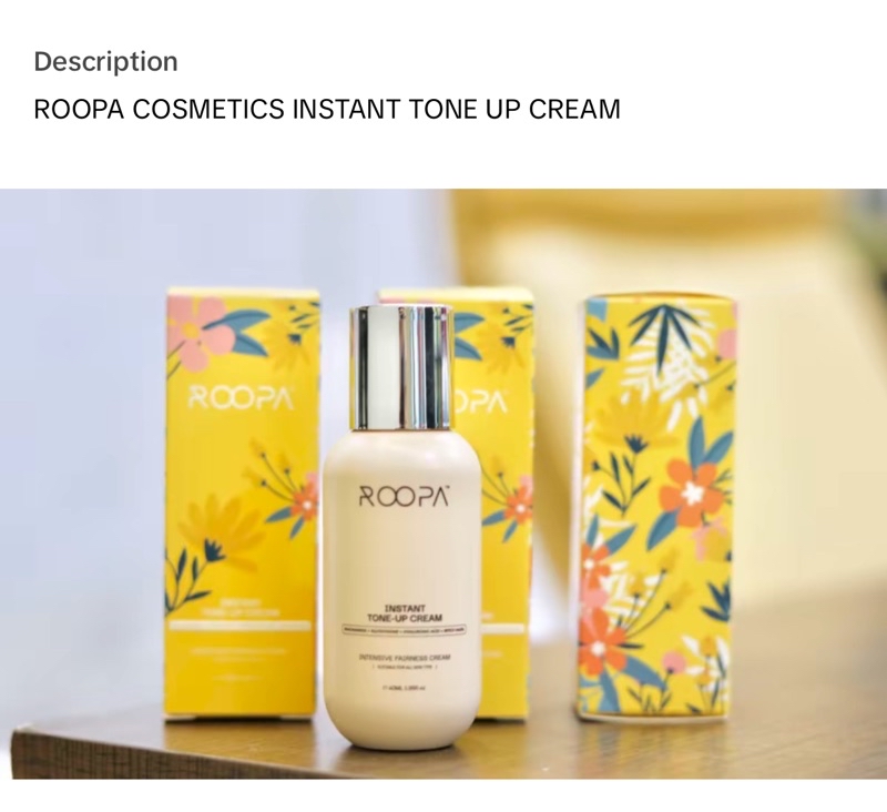 ALHA ALFA ROOPA COSMETIC TONE UP CREAM (WHITE ) | Shopee Malaysia