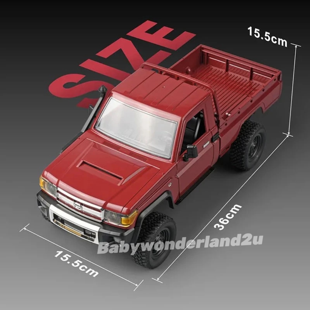 RC MN82 LC79 1:12 Scale MN Model RC Car 2.4G 4WD Off-Road RTR Remote ...