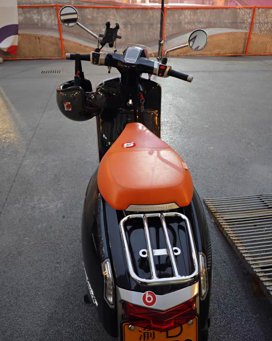 Rear Luggage Special Flat Rack Holder LAMBRETTA G350 Accessories Motor ...