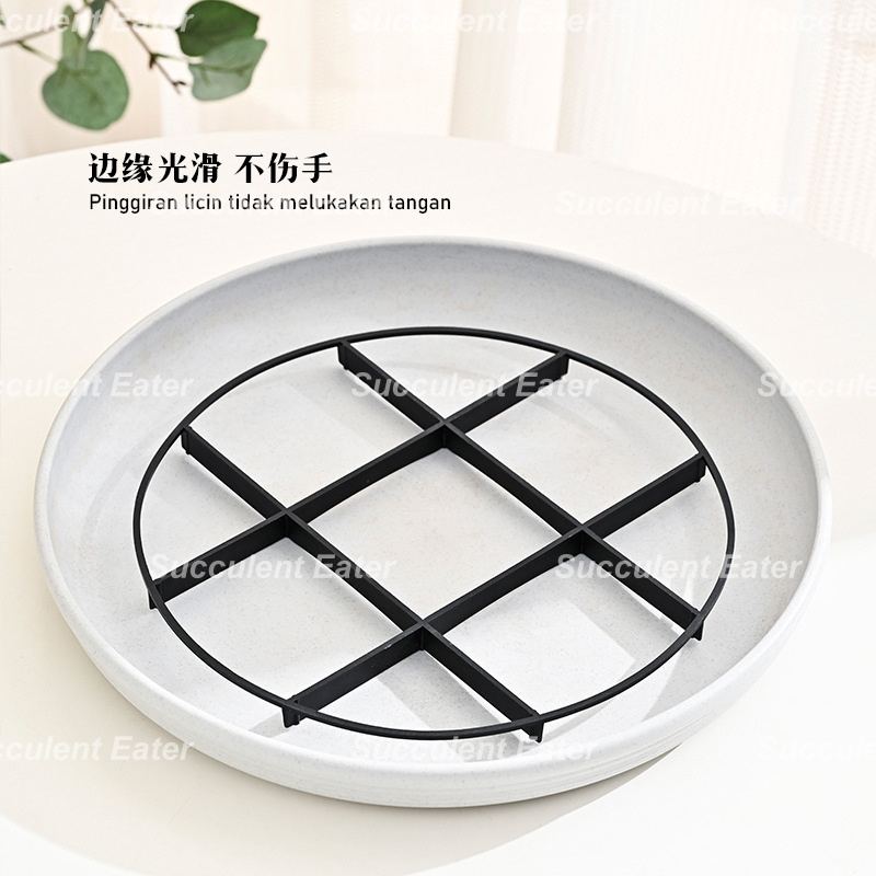 Anti-Root Rot Drainage Tray for Flower Pot Dulang Saliran Pasu Bunga ...