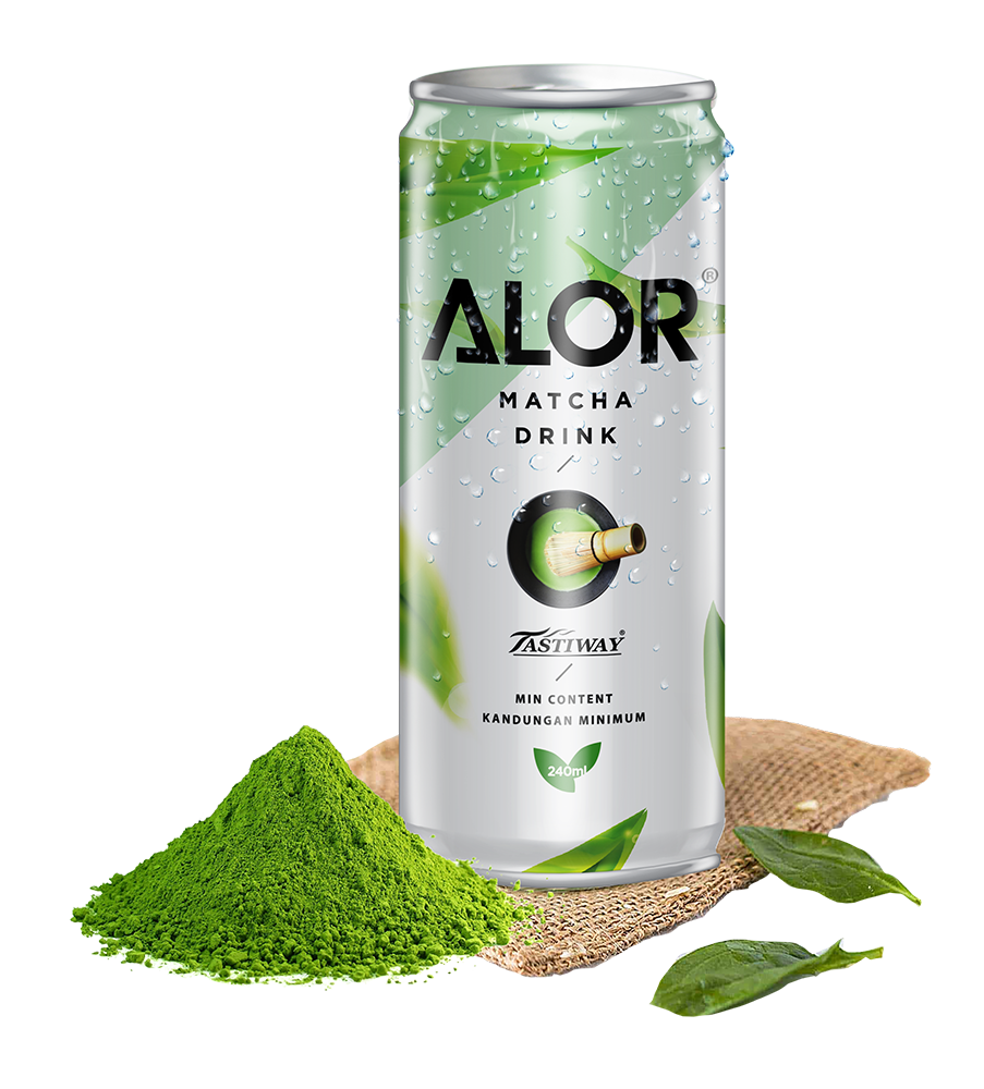 ALOR Ready to Drink Matcha Latte 240ml ( 1 can ) | Shopee Malaysia