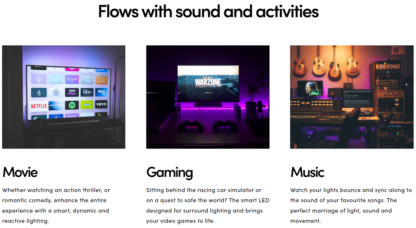 Prolink 2M RGBIC Smart LED Strip IP44 Water Resistant Colour Adjustable ...