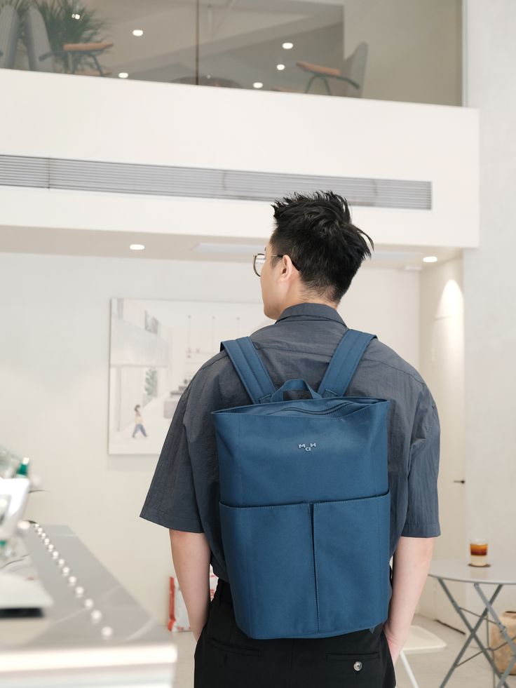 MAH Urban Beg Laptop Stylish Backpack Fesyen Ringan Beg Uniseks Kasual ...