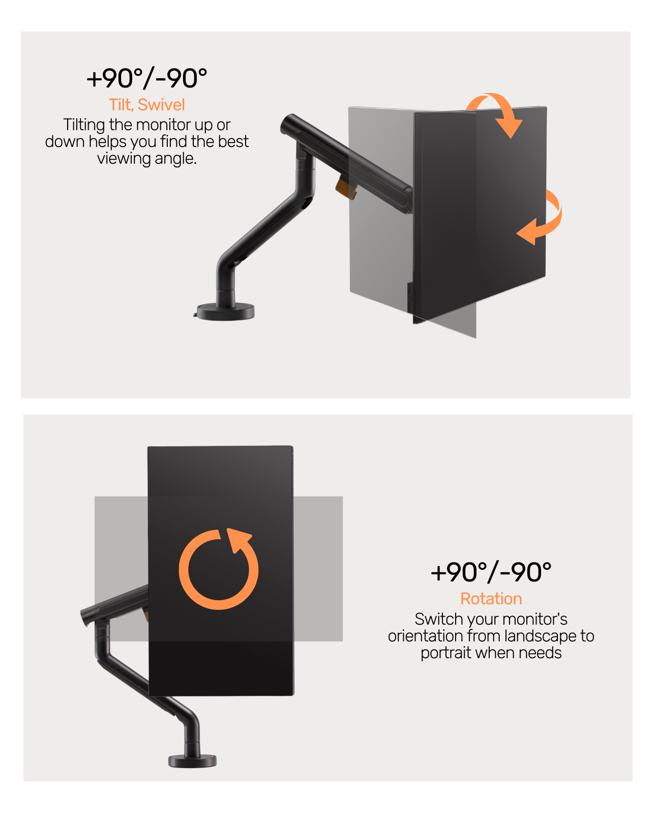 the Aryl™ Art Dual Slider Monitor Arm | Shopee Malaysia