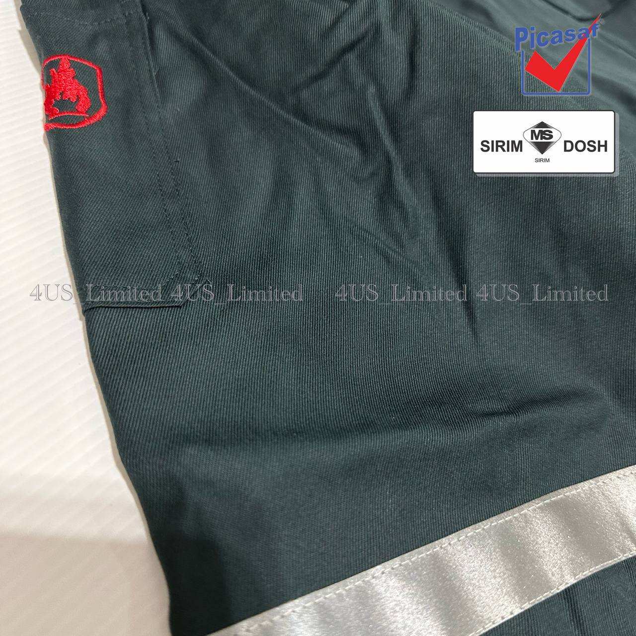 PICASAFE FIRE RETARDANT COVERALL FRC (SIRIM) -PPE SAFETY COVERALL(FRC ...