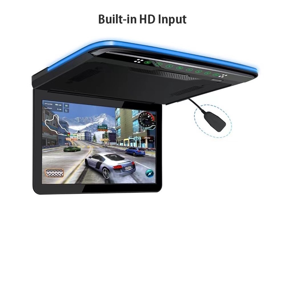 11.6'' / 13.3'' / 15.6'' Inch Flip Down LED IPS SCREEN Monitor with MP5 ...