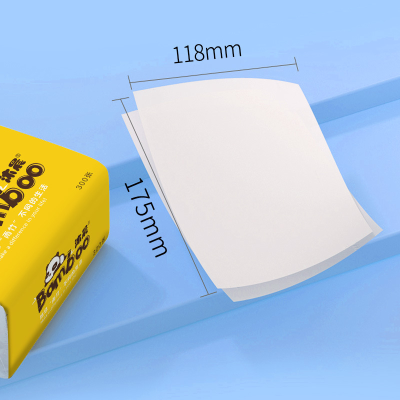 Bamboo Tissue /Tisu/Tissue Soft Facial Tisu 300pcs Non-Fluorescent ...