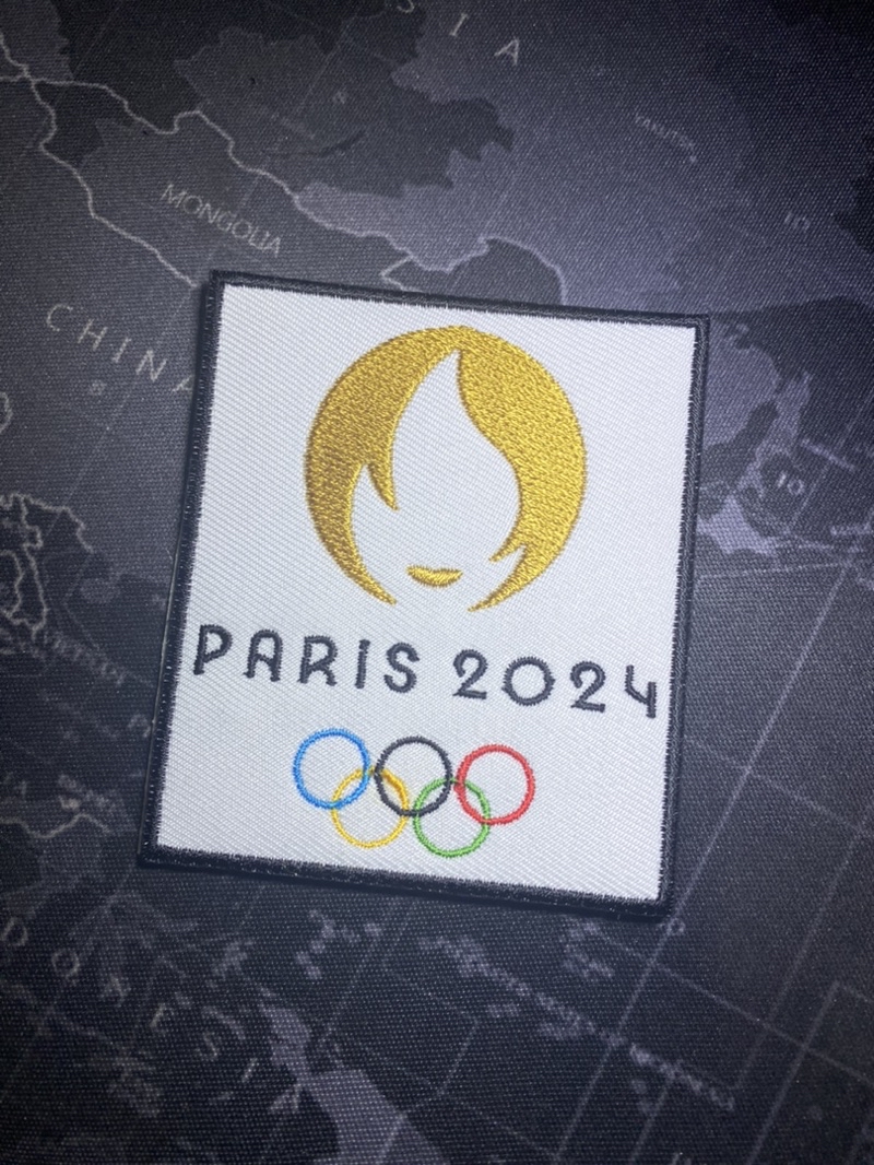Olympic Paris 2024 Embroidery Patch | Shopee Malaysia