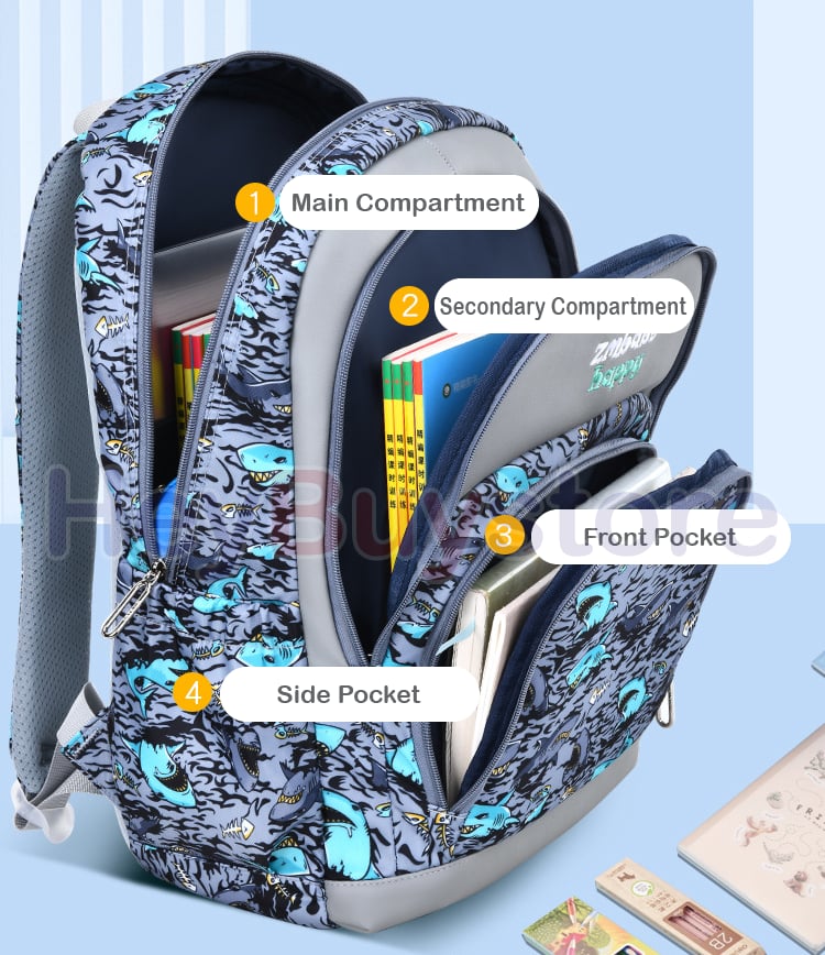 [NEW]ZMBABY 40cm/45cm Good Quality Preschool & Primary School Bag ...