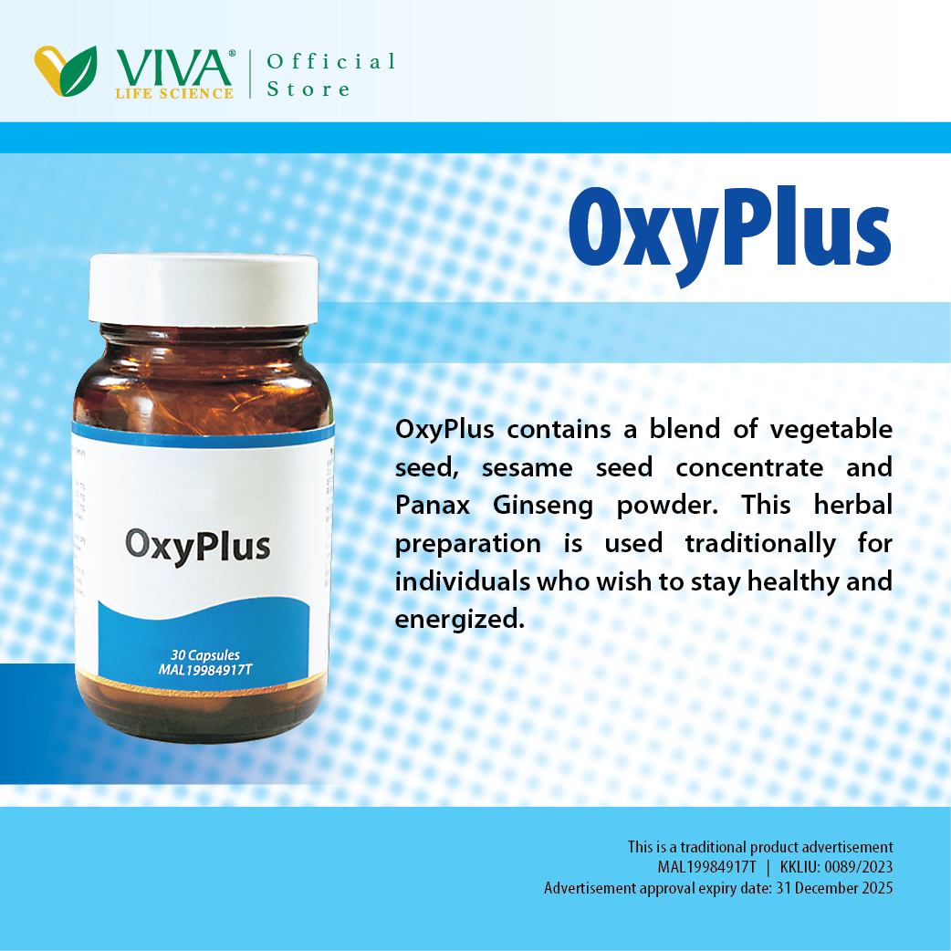 OxyPlus (30 capsules) 养力 #302200 | Shopee Malaysia