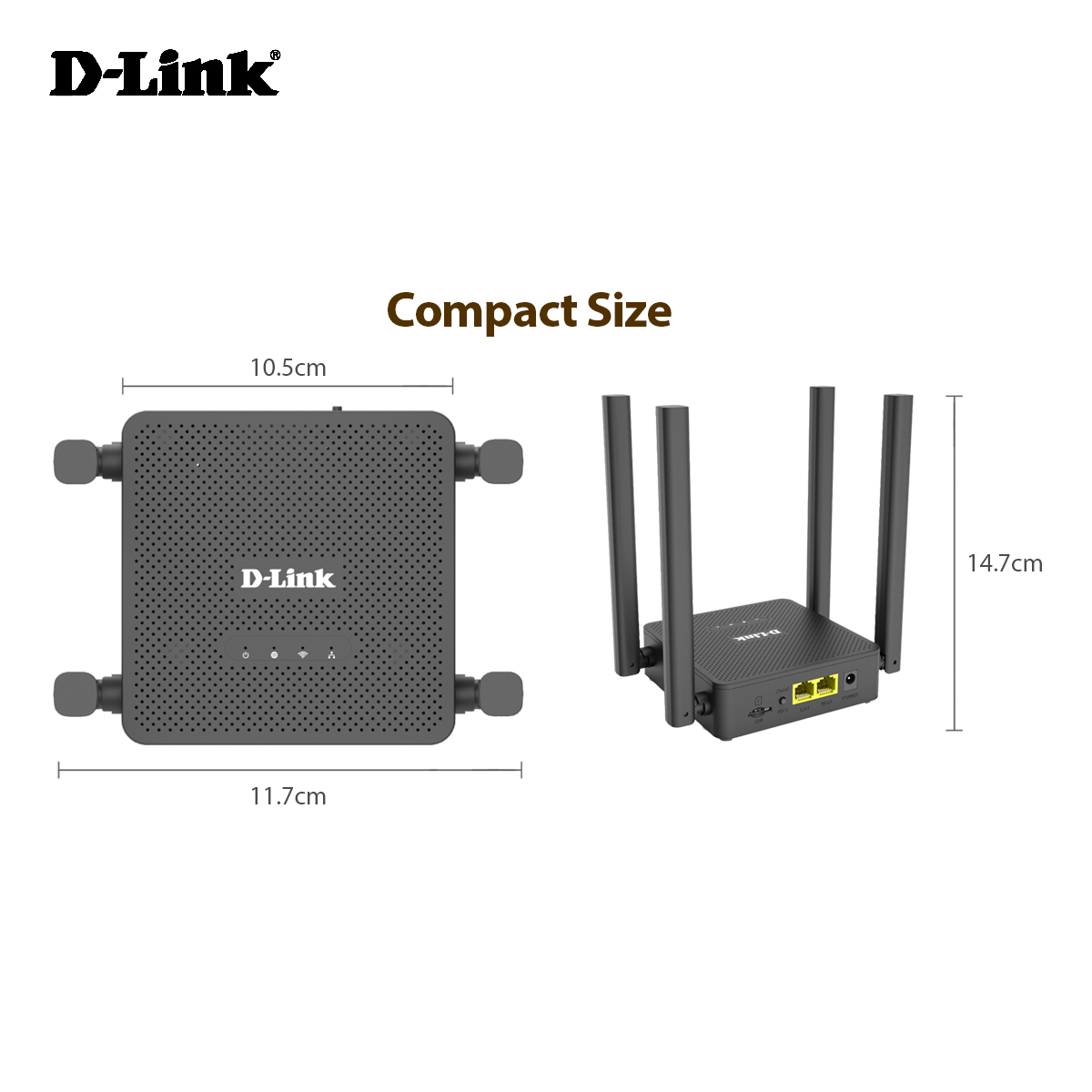 D-Link 4G LTE Mobile Sim Card Router Support Hospot unlimited data ...