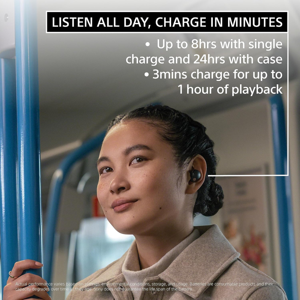 [Feat LE SSERAFIM] Sony WF-1000XM5 True Wireless Noise Cancelling ...